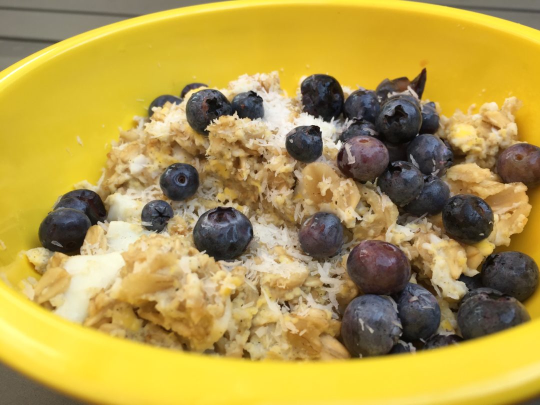 Healthy Breakfast for Kids {Speedy Oatmeal Scramble} - Danielle Binns ...