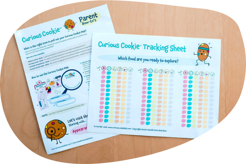 | Curious Cookie Food Exploration Mat for Picky Eaters