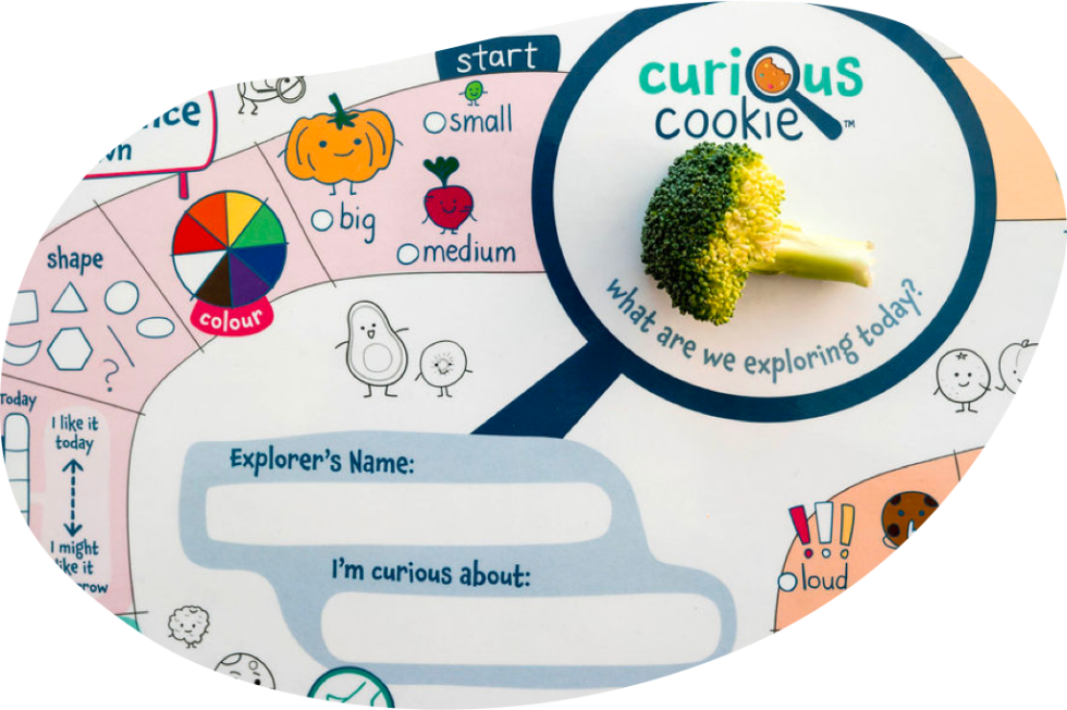 | Curious Cookie Food Exploration Mat for Picky Eaters